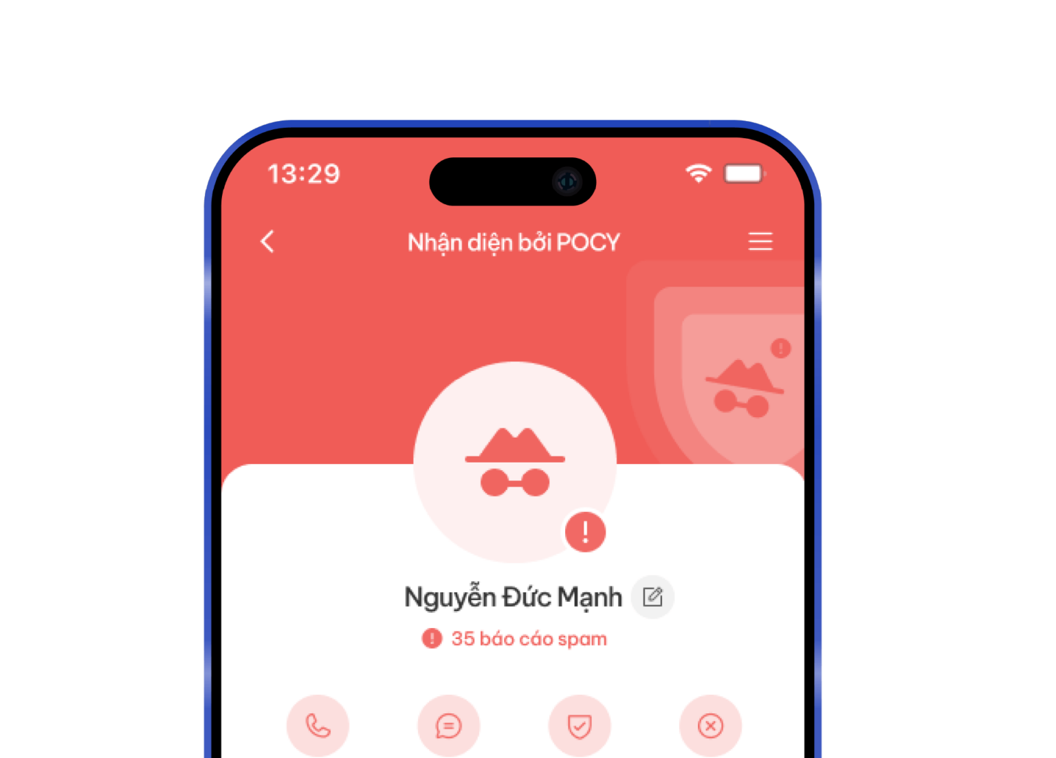 Pocy - Ứng dụng bảo vệ người dùng khỏi spam cuộc gọi - SMS