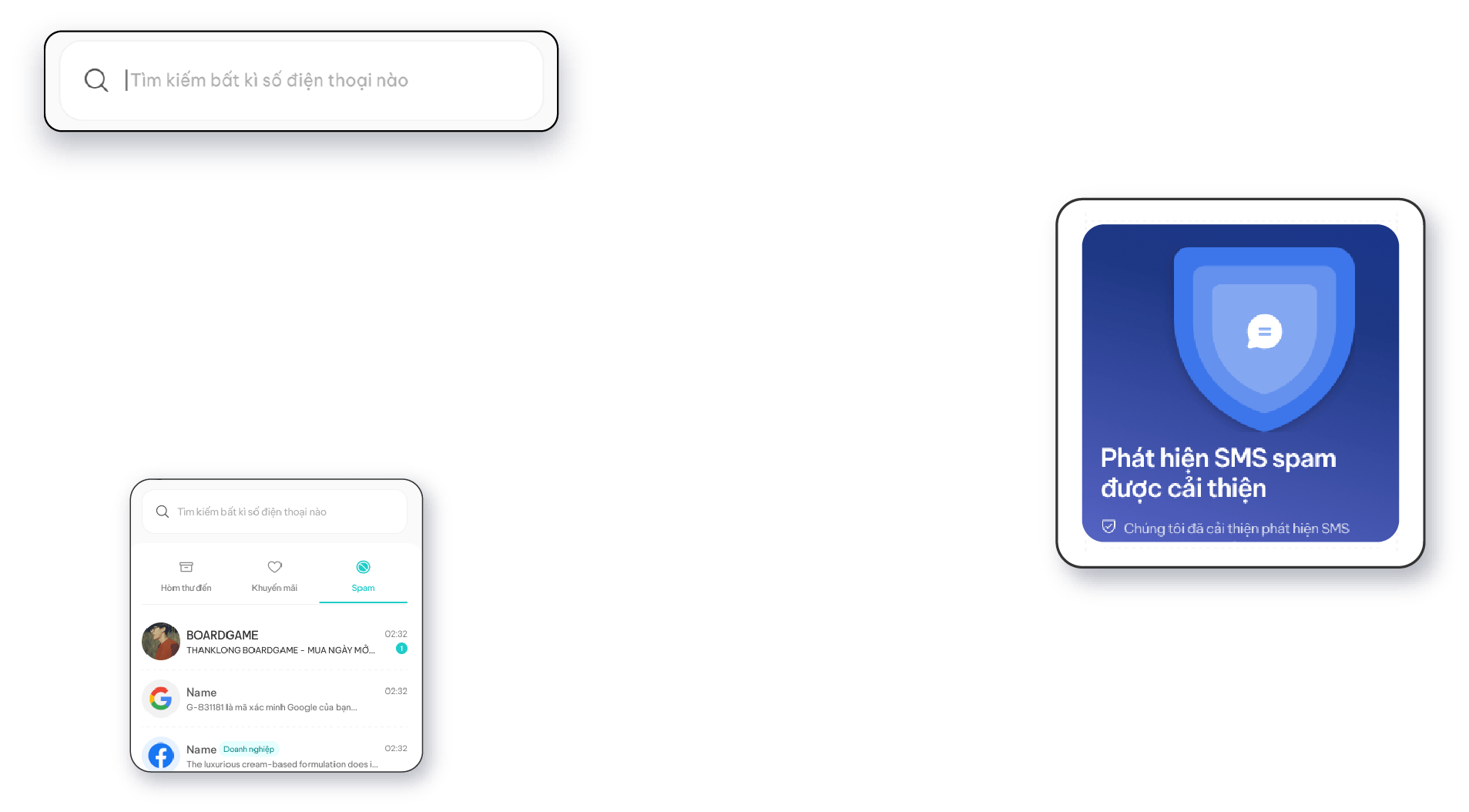 Pocy - Ứng dụng bảo vệ người dùng khỏi spam cuộc gọi - SMS